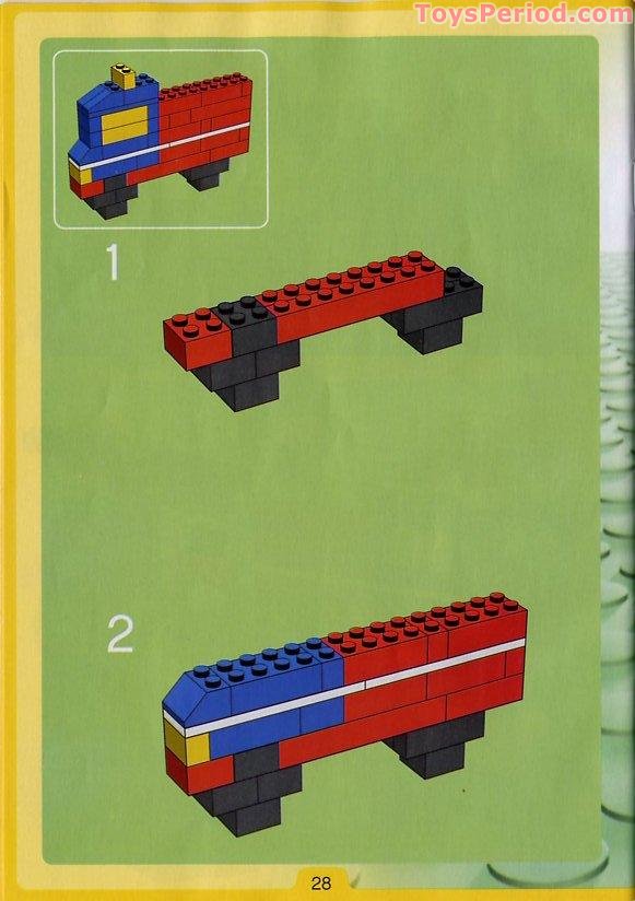 LEGO 4496-1 Fun with Building Tub Instructions and Parts List