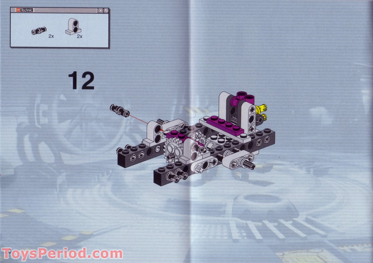 LEGO 5222 Chassis Pack Instructions and Parts List