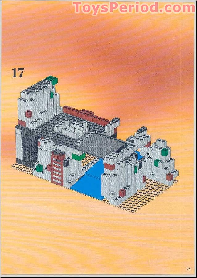 LEGO 6763 Rapid River Village Instructions and Parts List