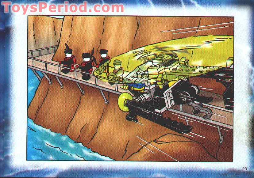 LEGO 6773 Alpha Team Helicopter Instructions and Parts List