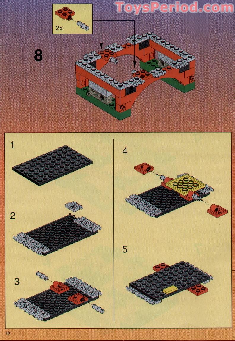 LEGO 6089 Stone Tower Bridge Instructions and Parts List