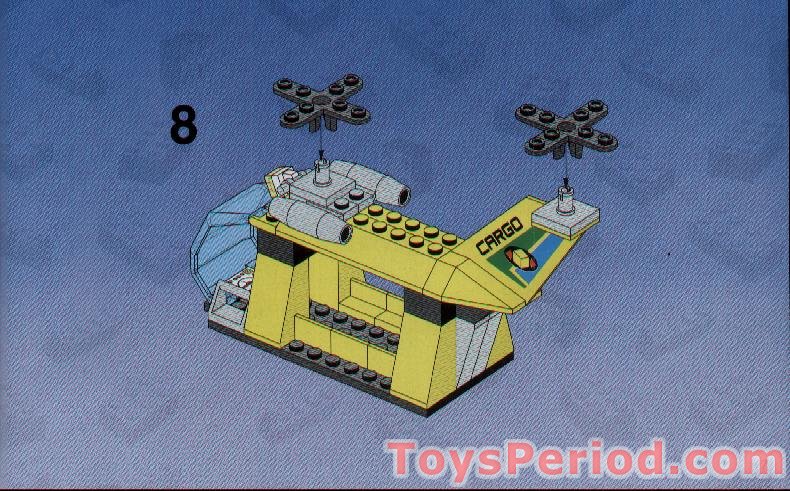 LEGO 6330 Cargo Center Instructions and Parts List