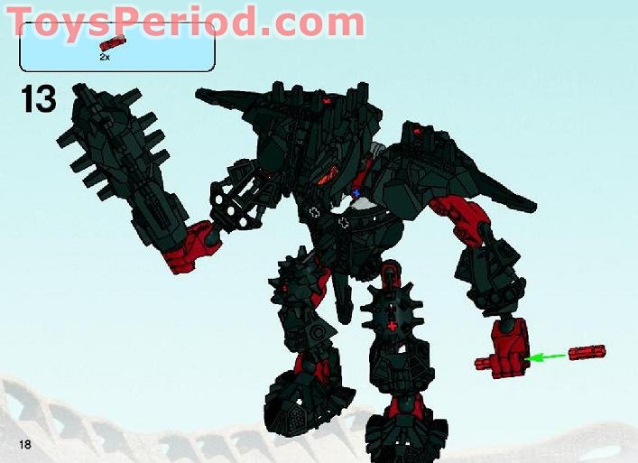LEGO 8984 Stronius Instructions and Parts List