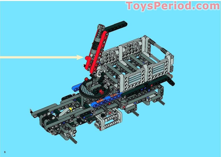 LEGO 8273 Off Road Truck Instructions and Parts List