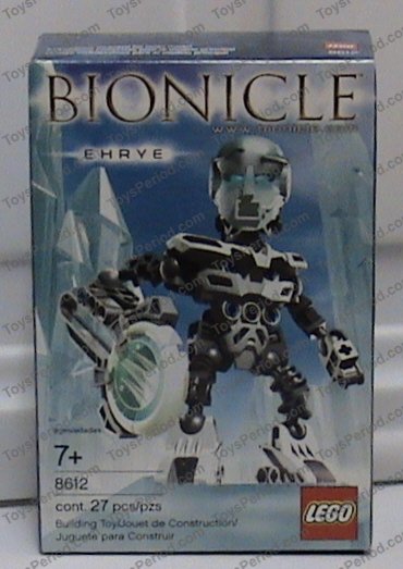 LEGO 8612 Ehrye Instructions and Parts List