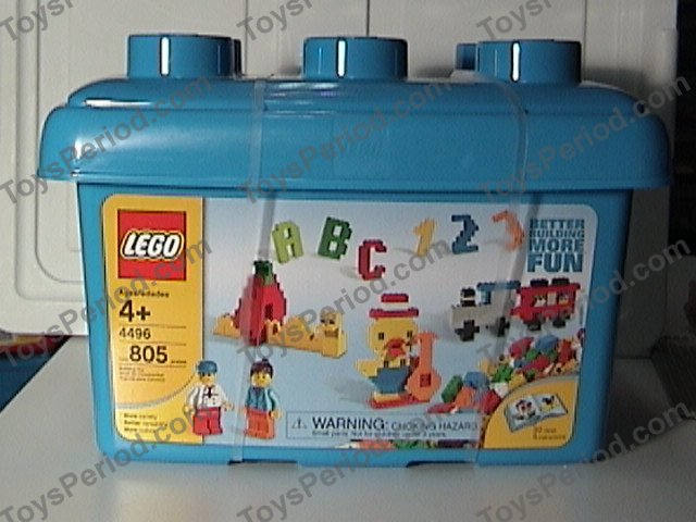 LEGO 4496-3 Creator Tub with 2 Minifigs Instructions and Parts List