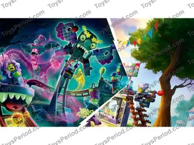 LEGO 70432 Haunted Fairground Set Parts List