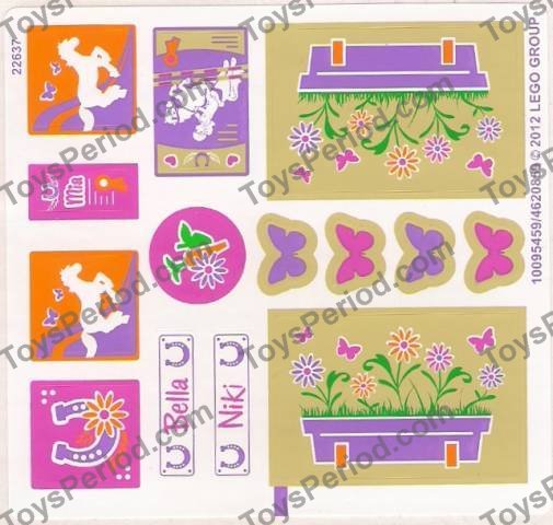 LEGO Sets with Part 3189stk01 Sticker Sheet for Set 3189 - (10095459/ ...