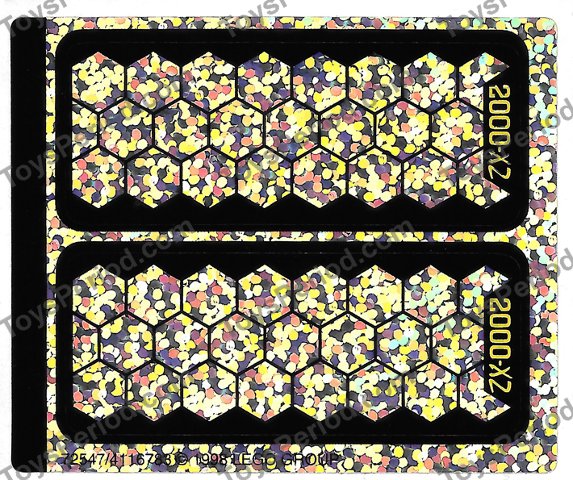 LEGO Sets with Part 6454stk01 Sticker Sheet for Set 6454 - Sheet 1 ...