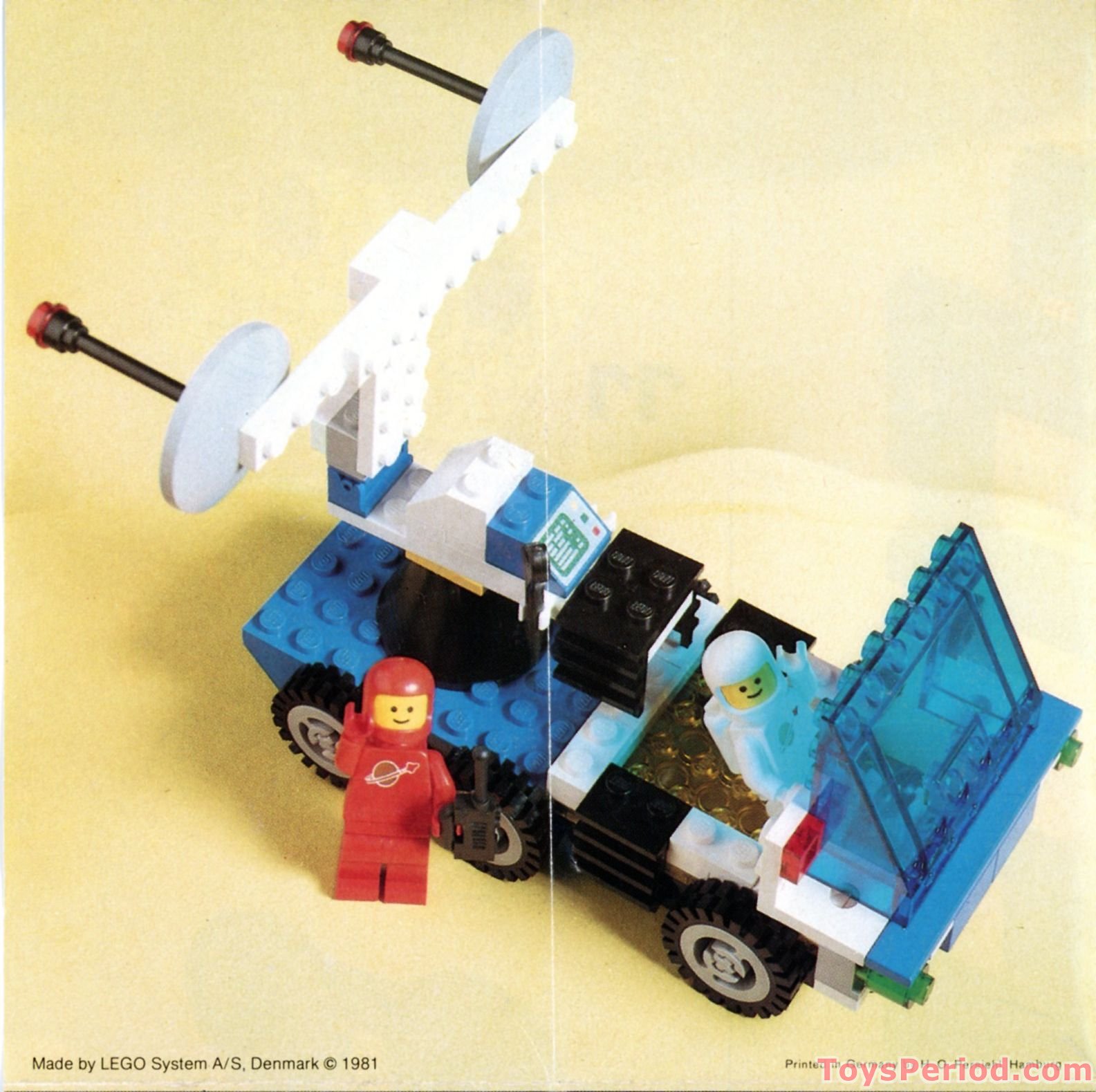 LEGO 6927 All-Terrain Vehicle Instructions and Parts List