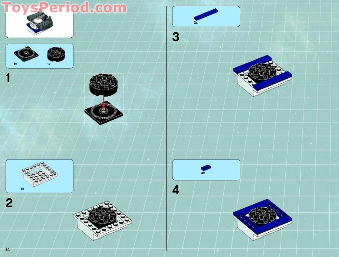 LEGO 70709 Galactic Titan Instructions and Parts List