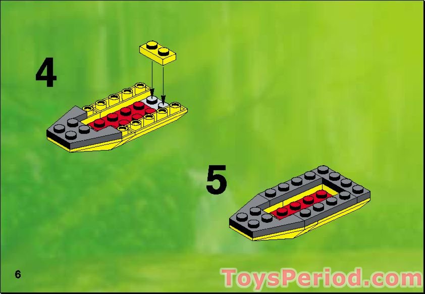 LEGO 2769 Airline Promotional Set - Airplane and Boat Instructions and ...