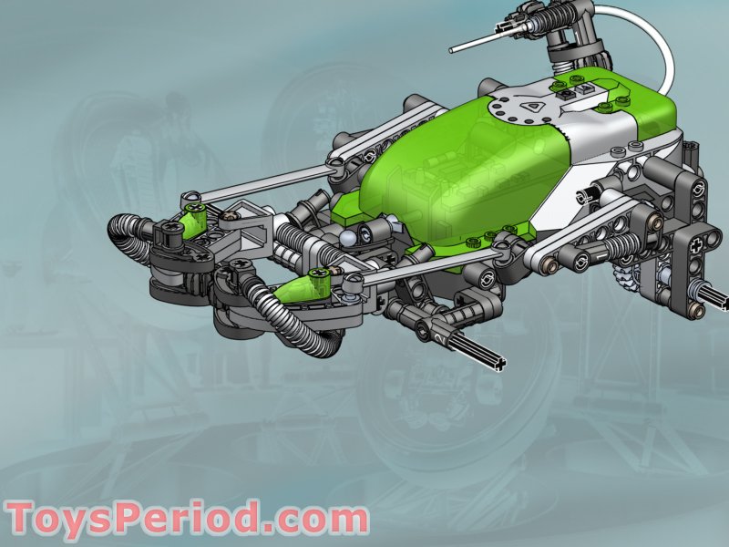 LEGO 3809 Technojaw T55 Instructions and Parts List