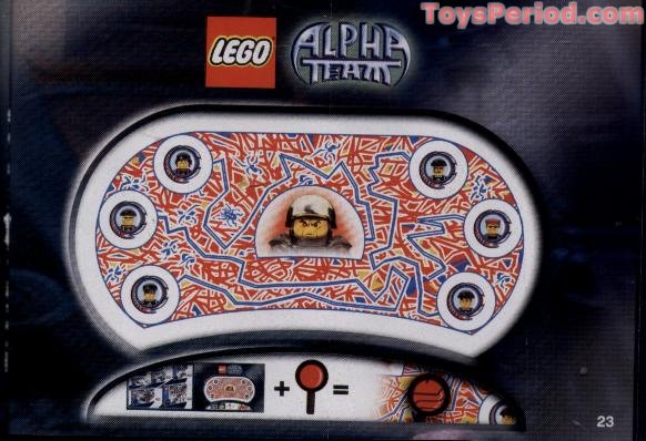 LEGO 4742 Chill Speeder Instructions and Parts List