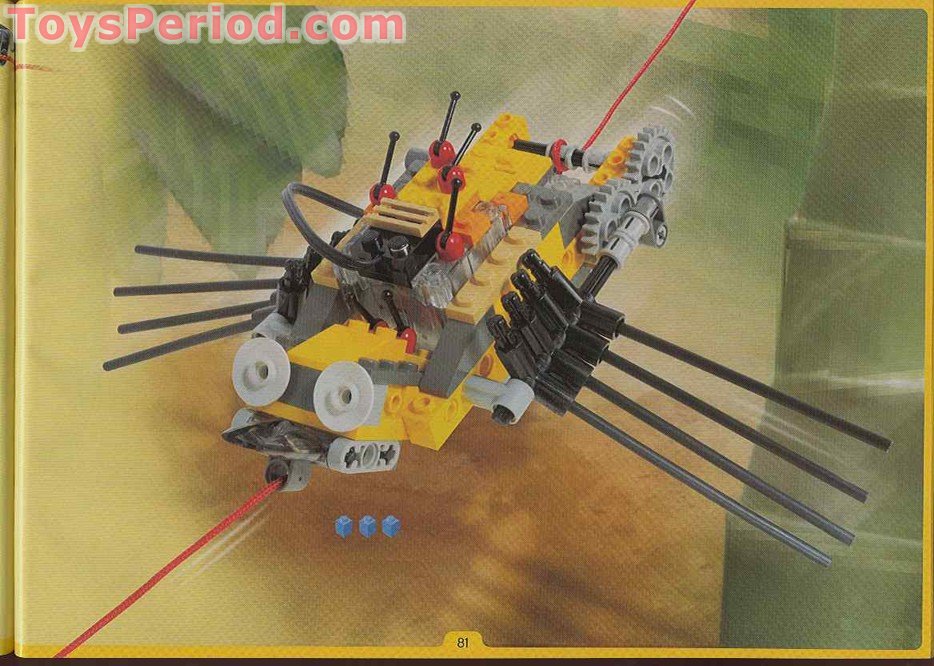 LEGO 4094 Motor Movers Instructions and Parts List