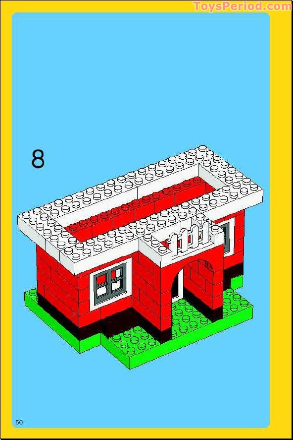 LEGO 5482 Ultimate House Building Set Instructions and Parts List