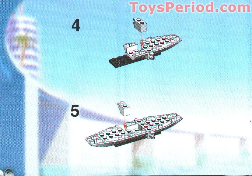 LEGO 6735 Air Chase Instructions and Parts List