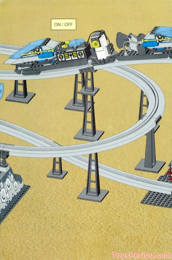 LEGO 6991 Monorail Transport Base Instructions and Parts List