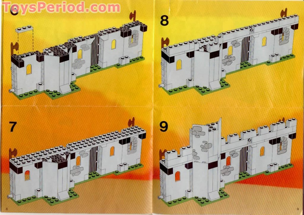 LEGO 6062 Battering Ram Instructions and Parts List