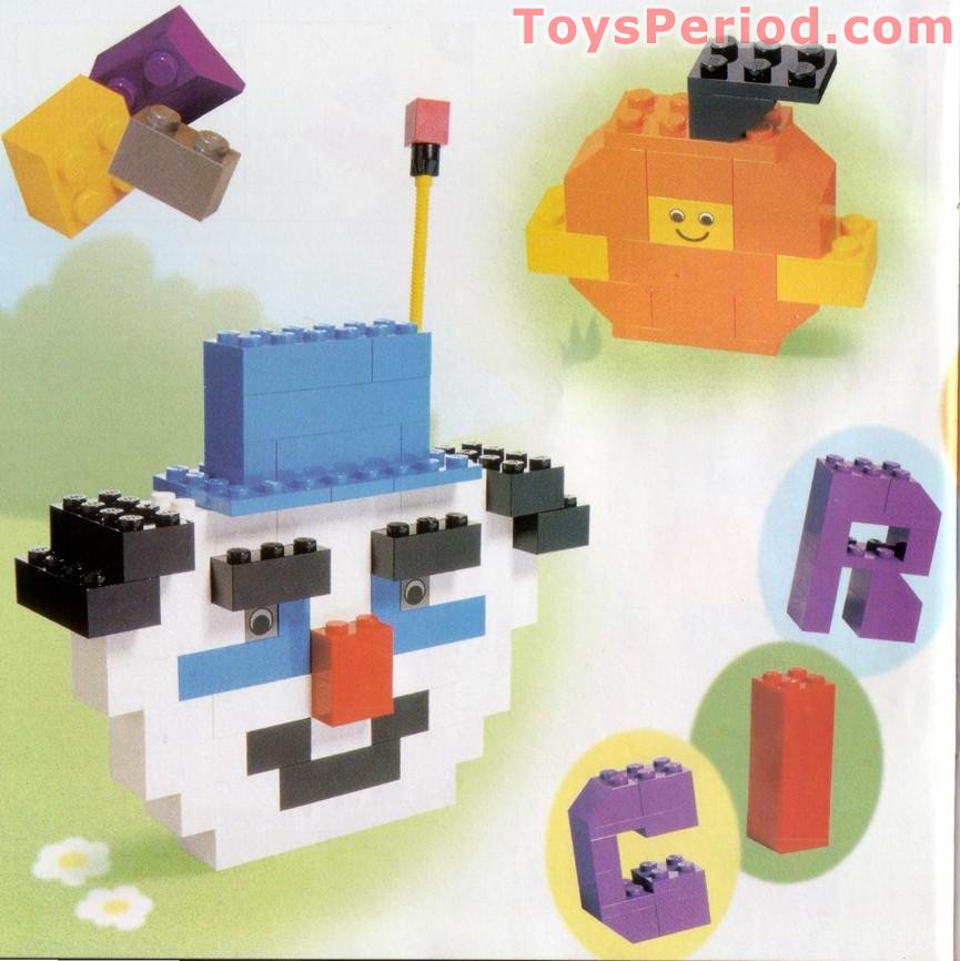 LEGO 7825 Creator Bucket Instructions and Parts List