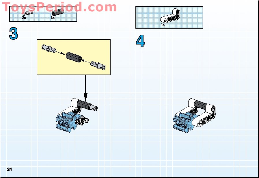 LEGO 8252 Beach Buster Instructions and Parts List
