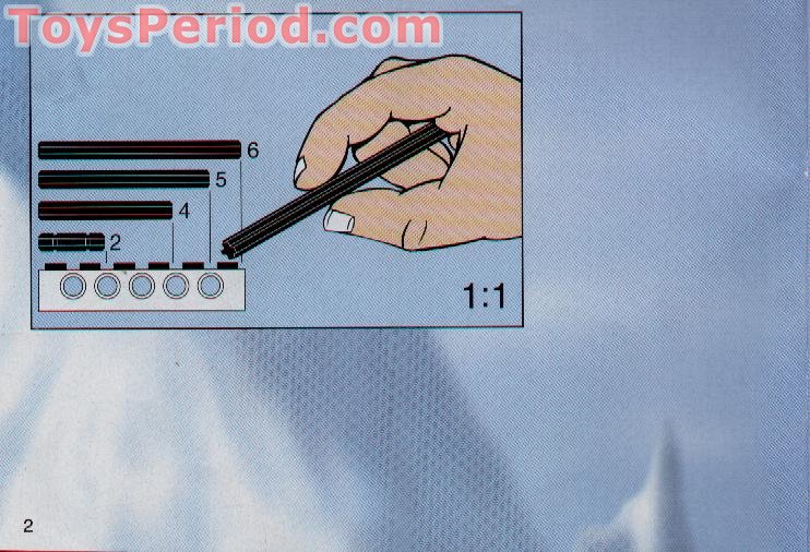 LEGO 8501 Ice Slizer Instructions and Parts List