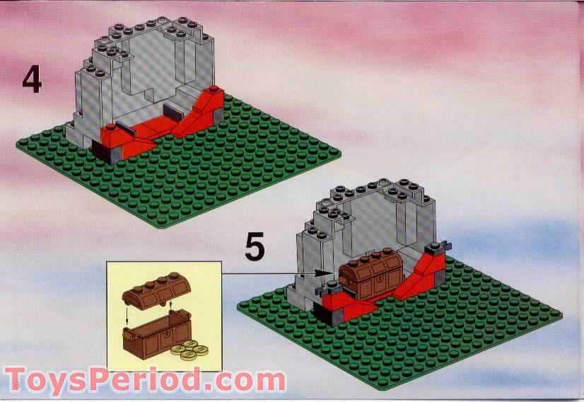 LEGO 6262 King Kahuka's Throne Instructions and Parts List