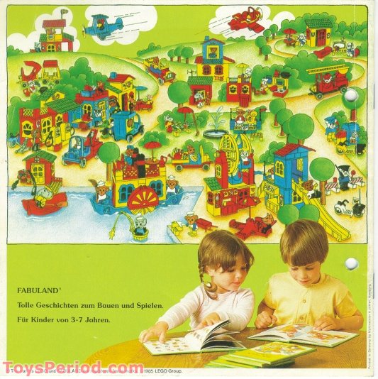 LEGO 3673 Steamboat Instructions and Parts List