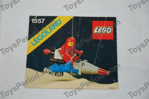 LEGO 1557 Space Scooter Instructions and Parts List