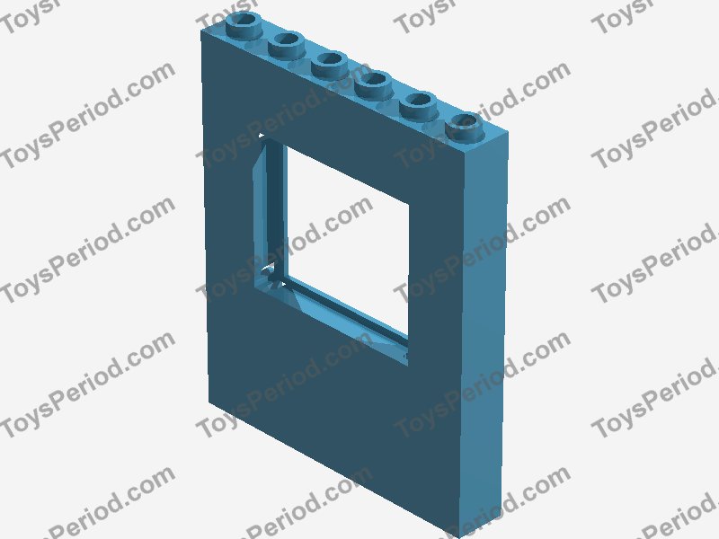 LEGO Sets with Part 15627 Panel 1 x 6 x 6 with Window