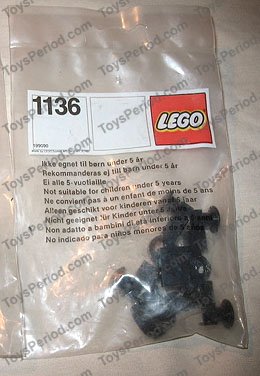 LEGO 1136 Buffers, Magnetic Couplers Set Parts List