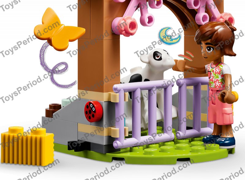LEGO 42607 Autumn's Baby Cow Shed Set Parts List