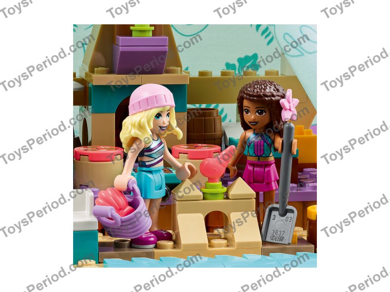 LEGO 41700 Beach Glamping Set Parts List