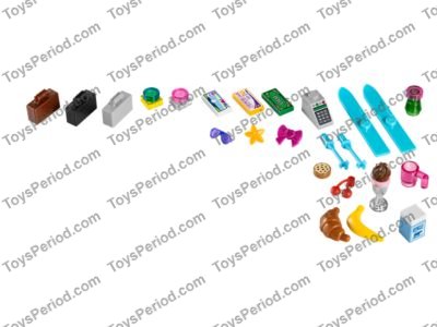 LEGO 41109 Heartlake Airport Set Parts Inventory and Instructions ...