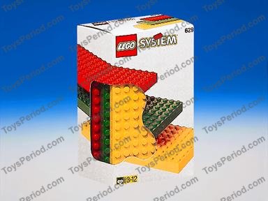 LEGO 629 Three Building Plates Set Parts List