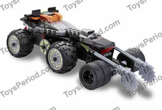 LEGO k8647 Dual-Engine Truck (#8647, 8648) Set Parts List