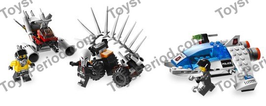 LEGO 5980 Squidman's Pitstop - Limited Edition Set Parts List
