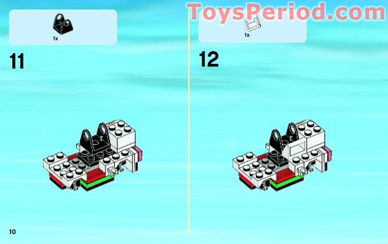 LEGO 60022 Cargo Terminal Instructions and Parts List
