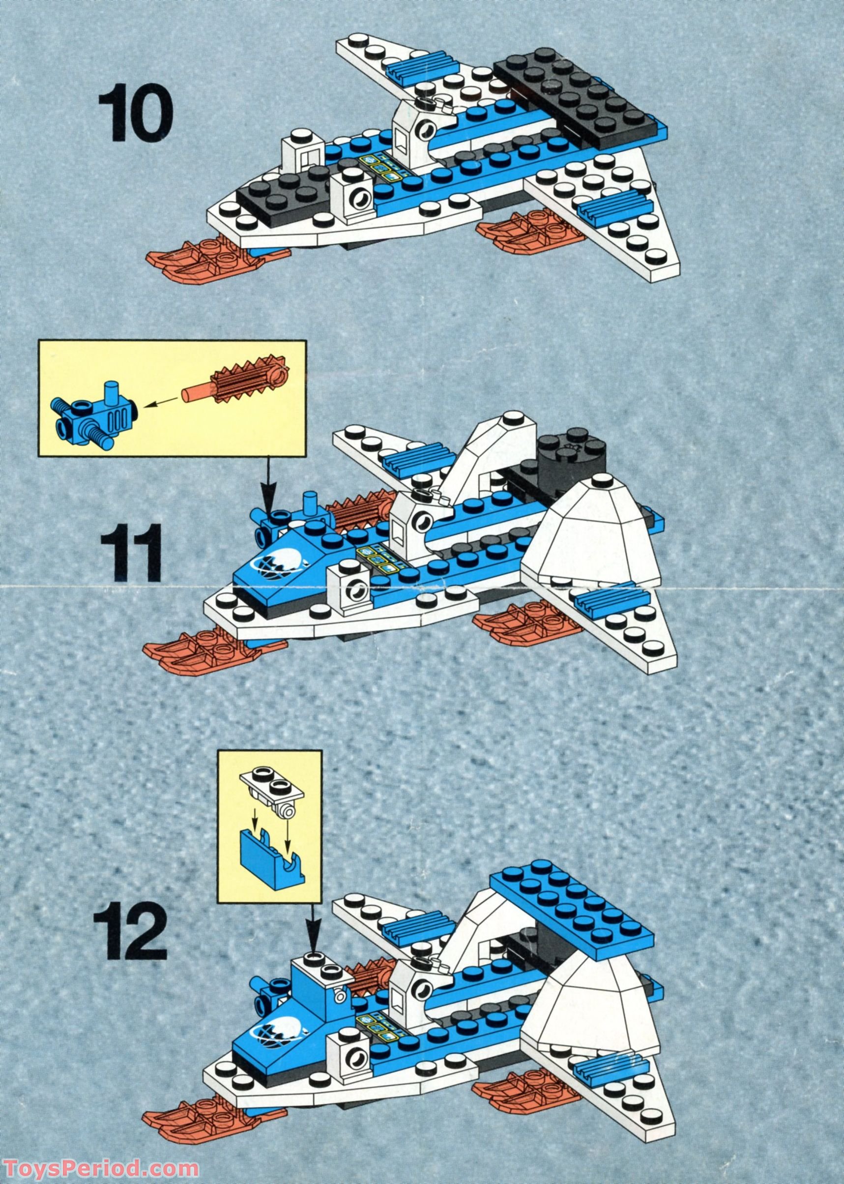 LEGO 6879 Blizzard Baron Instructions and Parts List