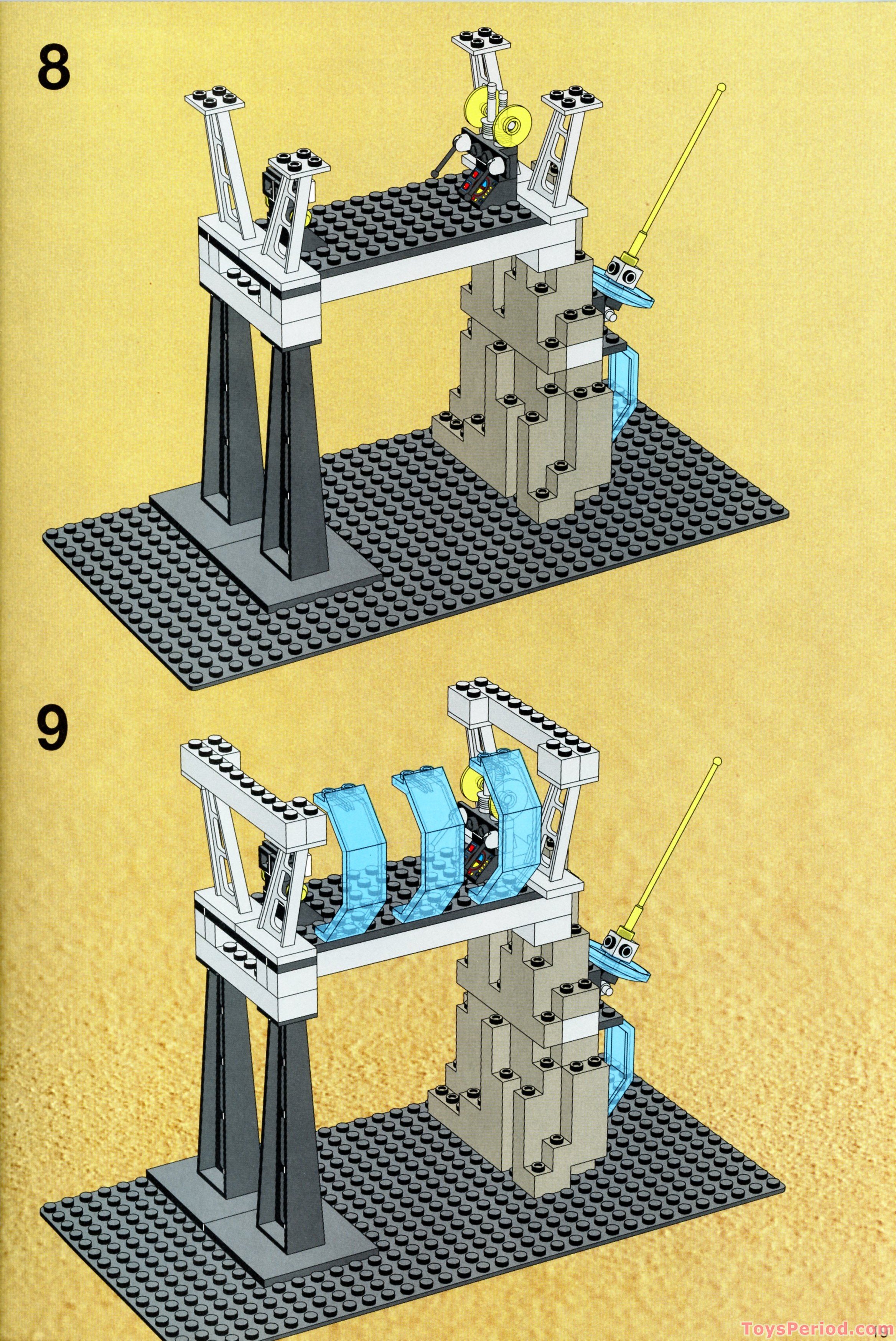 LEGO 6991 Monorail Transport Base Instructions and Parts List