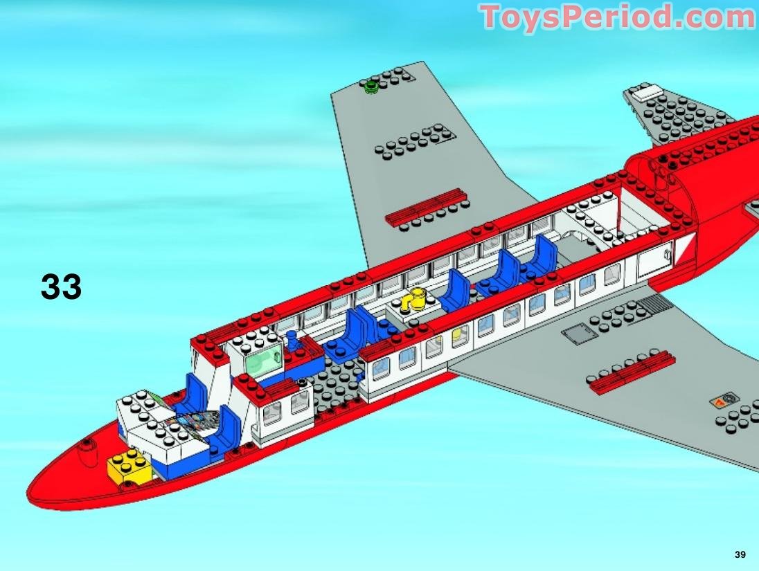 LEGO 3182 Airport Instructions and Parts List