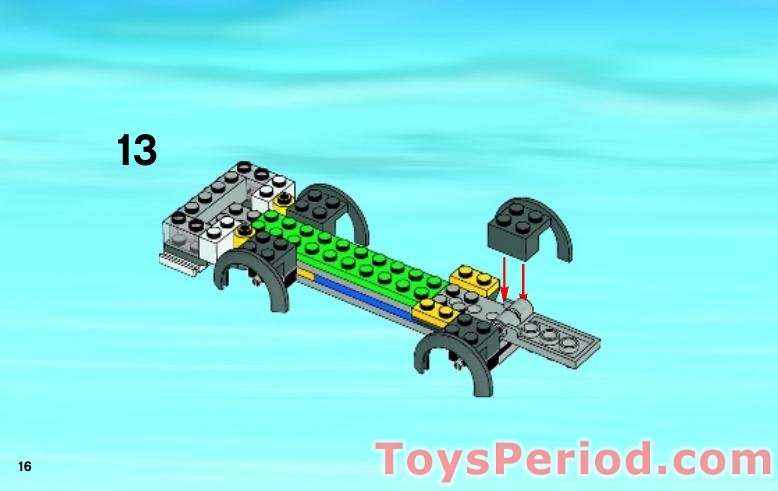 LEGO 4432 Garbage Truck Instructions and Parts List