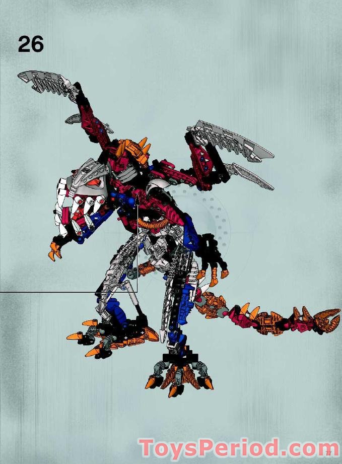 LEGO 10204 Vezon and Kardas Instructions and Parts List