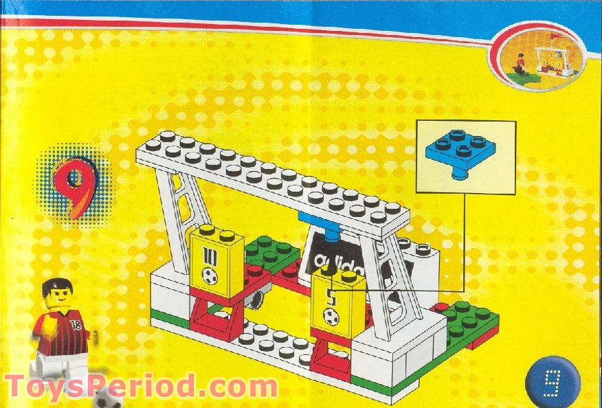 LEGO 3424 Target Practice Instructions and Parts List