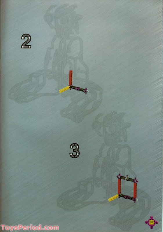 LEGO 3582 Ant Instructions and Parts List
