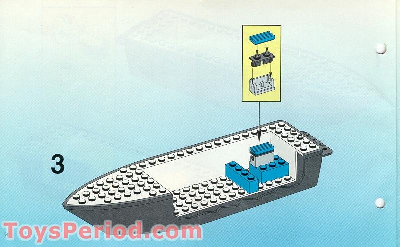 LEGO 4002 Riptide Racer Instructions and Parts List