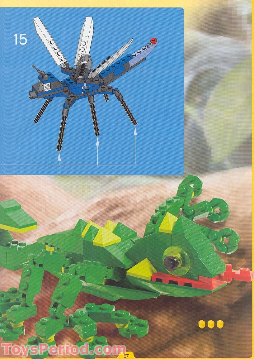 LEGO 4101 Wild Collection Instructions and Parts List