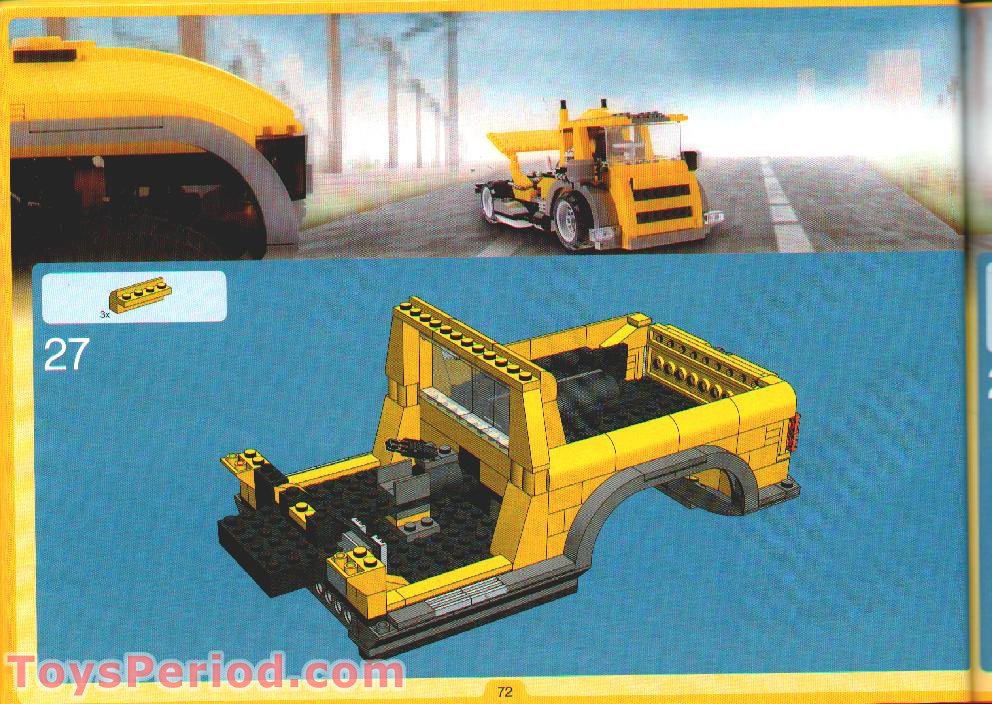 LEGO 4404 Land Busters Instructions and Parts List