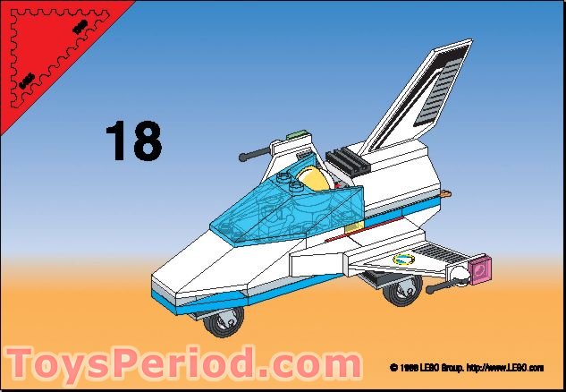 LEGO 6469 Space Port Value Pack Instructions and Parts List