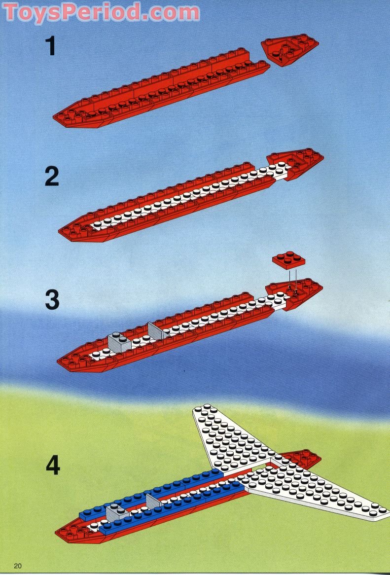 LEGO 6597 Century Skyway Instructions and Parts List